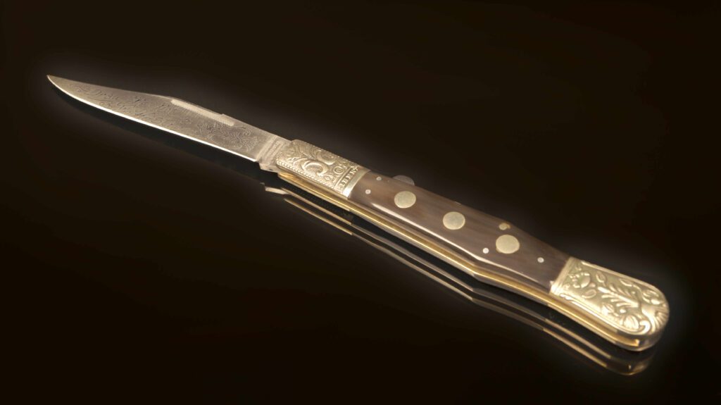 Parker Cut Co. "Draw Me Not in Haste" Lockback Folder - Bodacious Blades